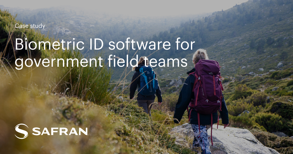 Biometric ID software for government field teams | Proekspert